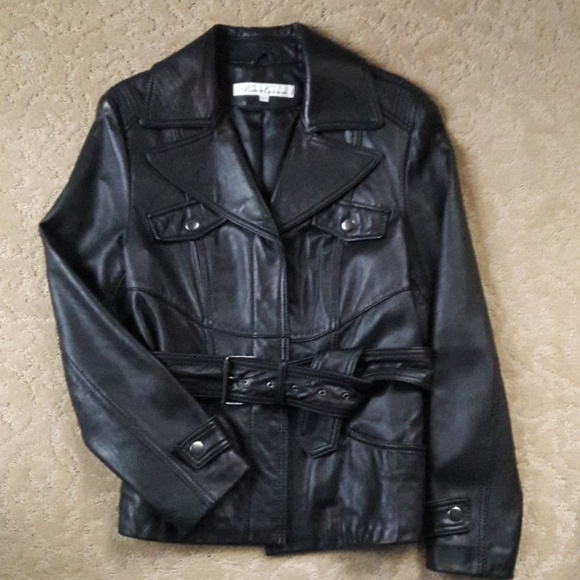 Kenneth Cole | Jackets & Coats | Kenneth Cole Black Leather Jacket ...